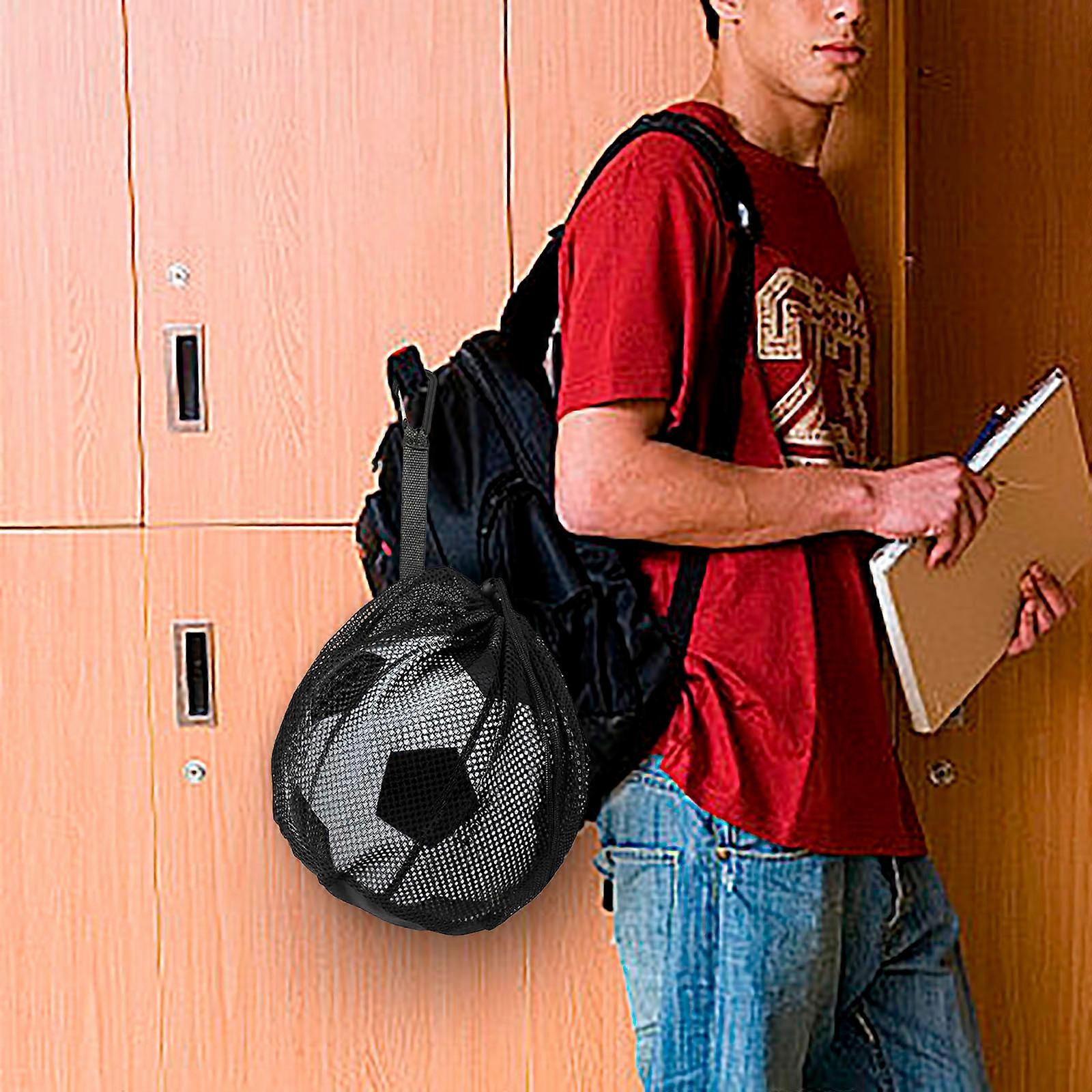 Storage Boxes Basketball Storage Bag Volleyball Soccer Drawstring Trial ...