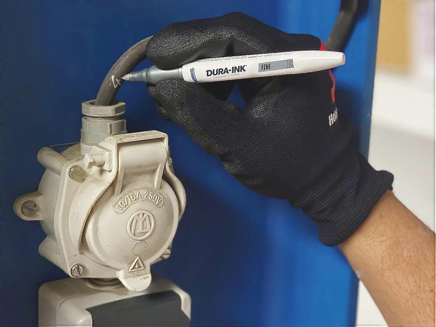 Dura - Ink 15 Permanent Ink Markers: Fine Bullet Tip, Pack of 12 ...