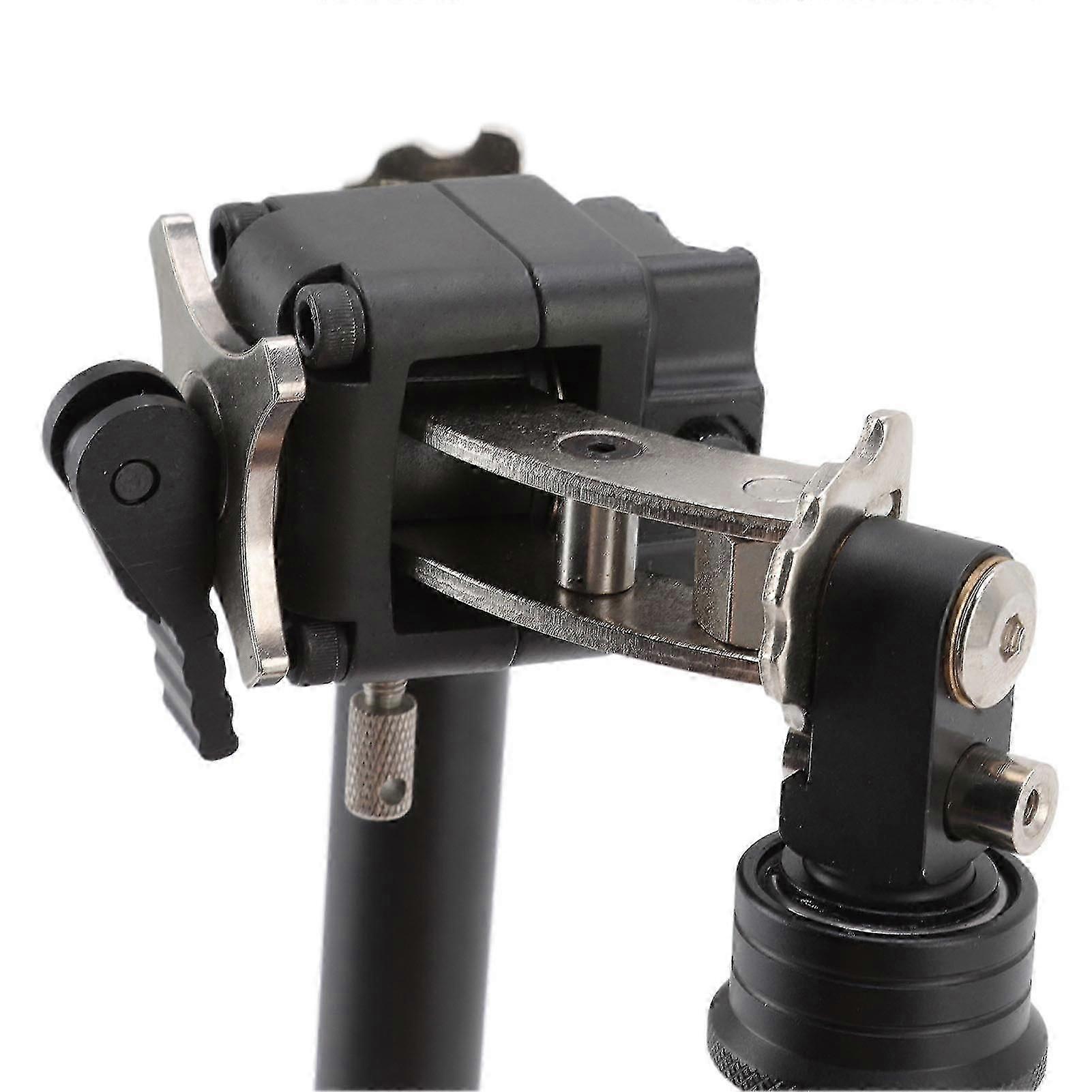 Adjustable Stainless Steel Bipod Stand with Adapter for Hunting and ...