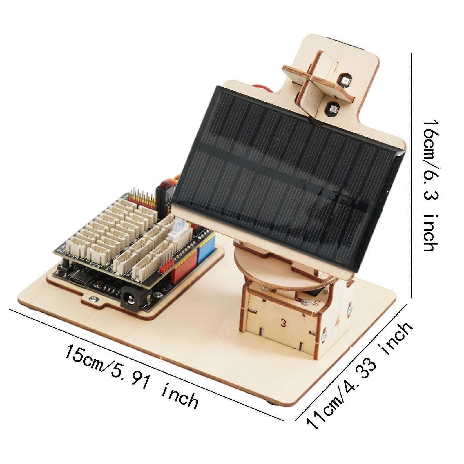 Sun Tracking Solar Panel Kit DIY Solar Tracking Equipment for Kids ...