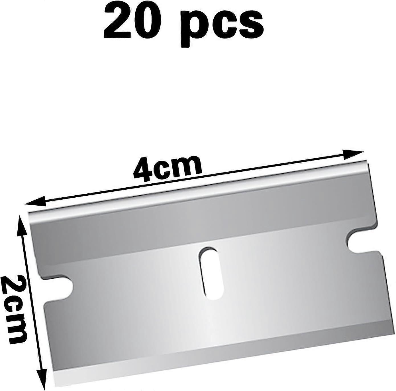 20 Pieces Ceramic Hob Scraper, Glass Scraper, Ceramic Glass Scraper ...