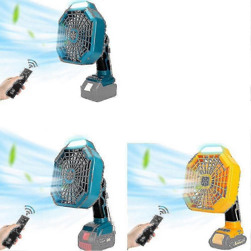 Bosch 18V Camping Fan with LED Light, Remote Control & 3-Speed Quiet ...