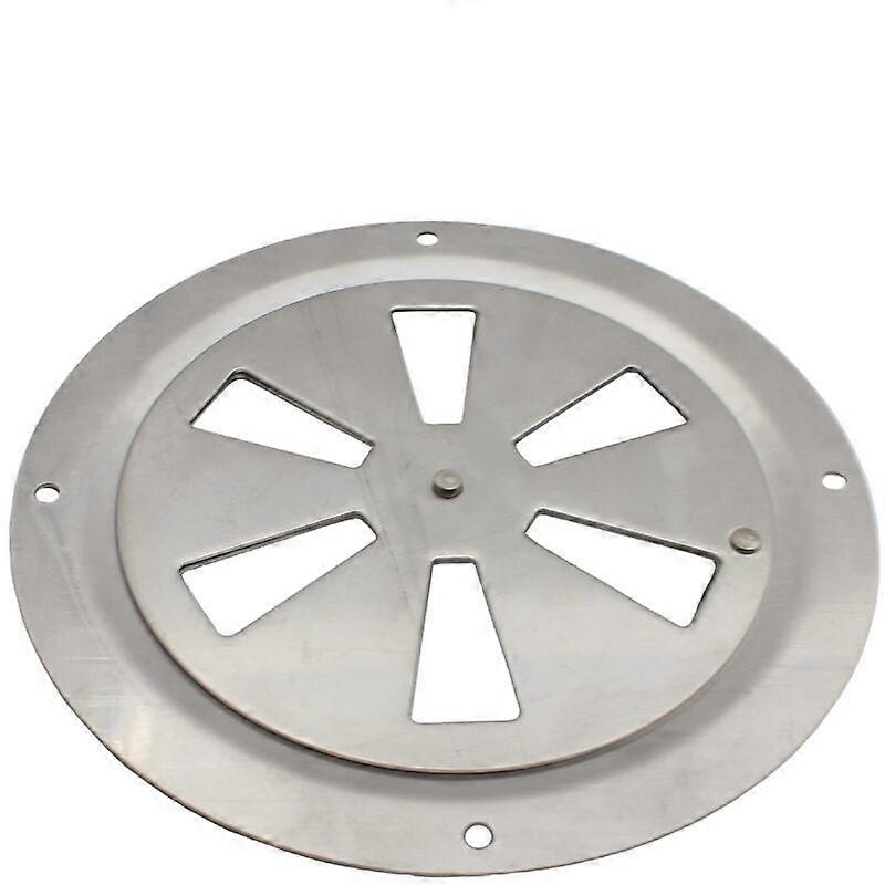 One-piece ventilation grille Round adjustable vent Stainless steel air ...