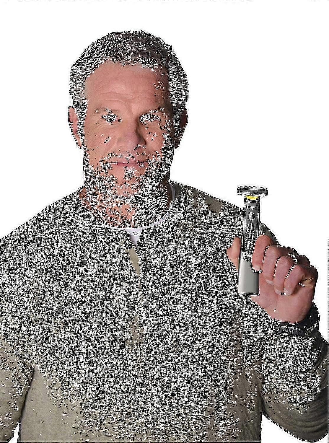 MicroTouch SOLO Titanium Rechargeable Beard & Body Razor - Precision ...