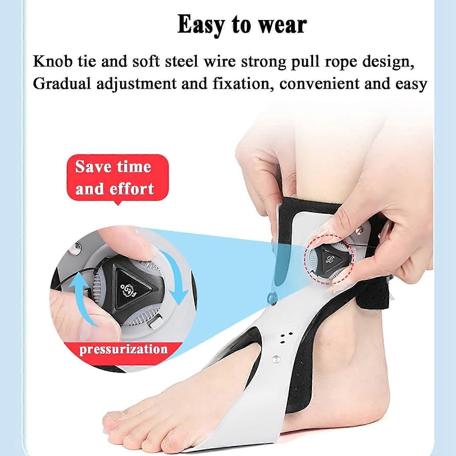 Ankle Foot Orthosis Support for Left and Right Feet, Triangular Design ...