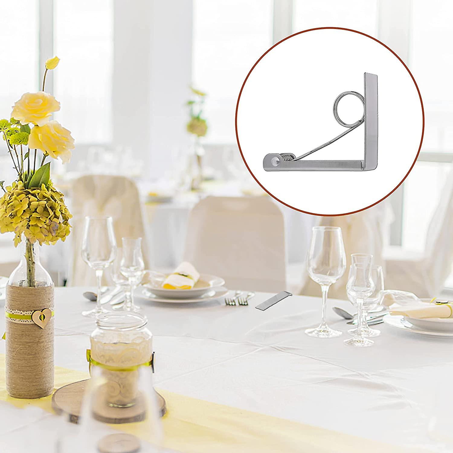 Table Cover Clip Clamps, Spring Stainless Steel Picnic Tablecloth ...