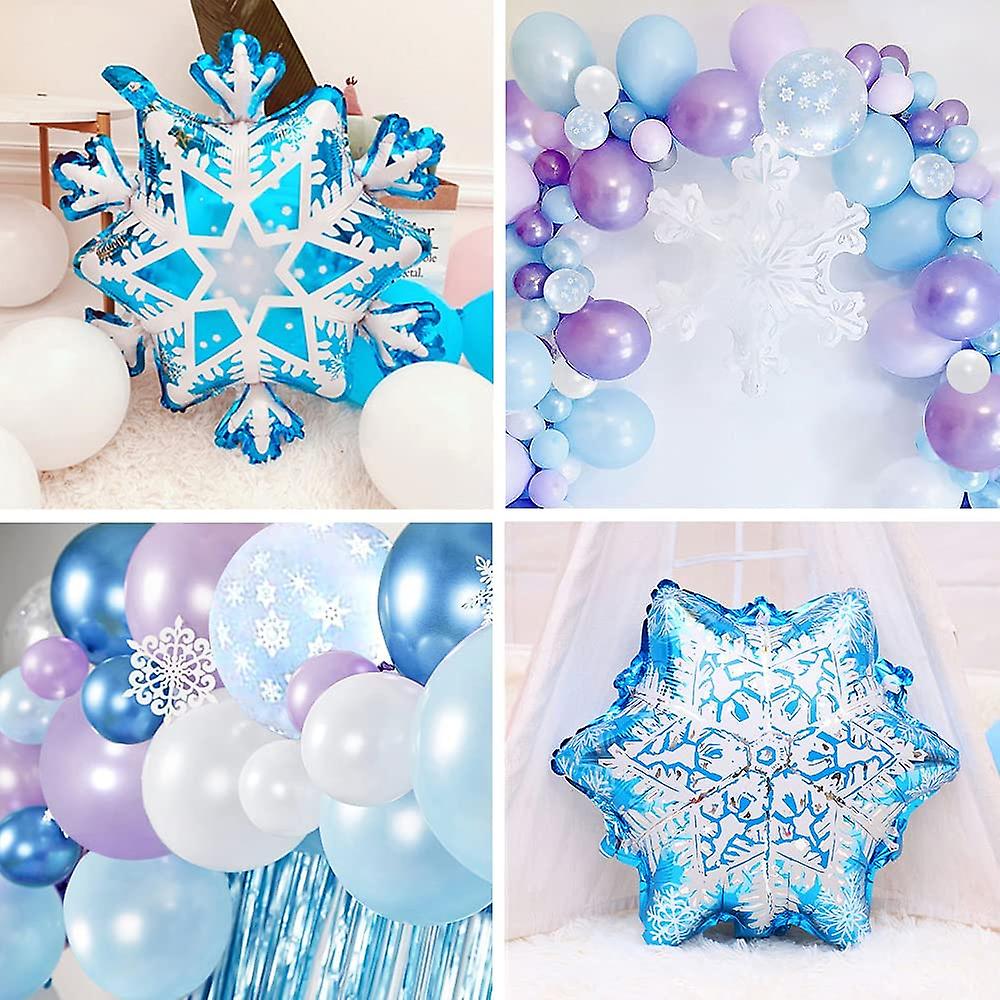 Frozen Balloons Arch Garland Kit, Frozen Birthday Balloons Frozen Party ...