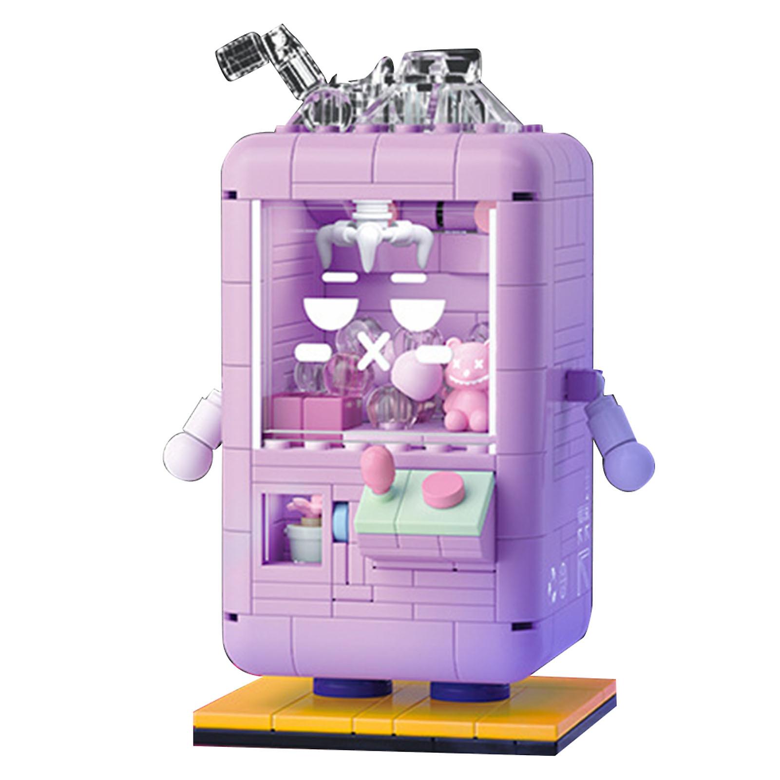 Doll Machine Mini Building Blocks Bricks Set Mini Claw Catch Machines ...