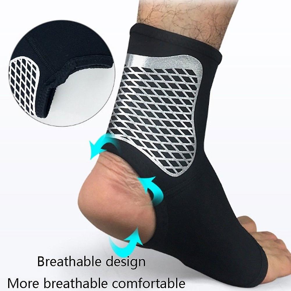 Ankle Sprain Brace Foot Support Bandage Achilles Tendon Strap Guard ...