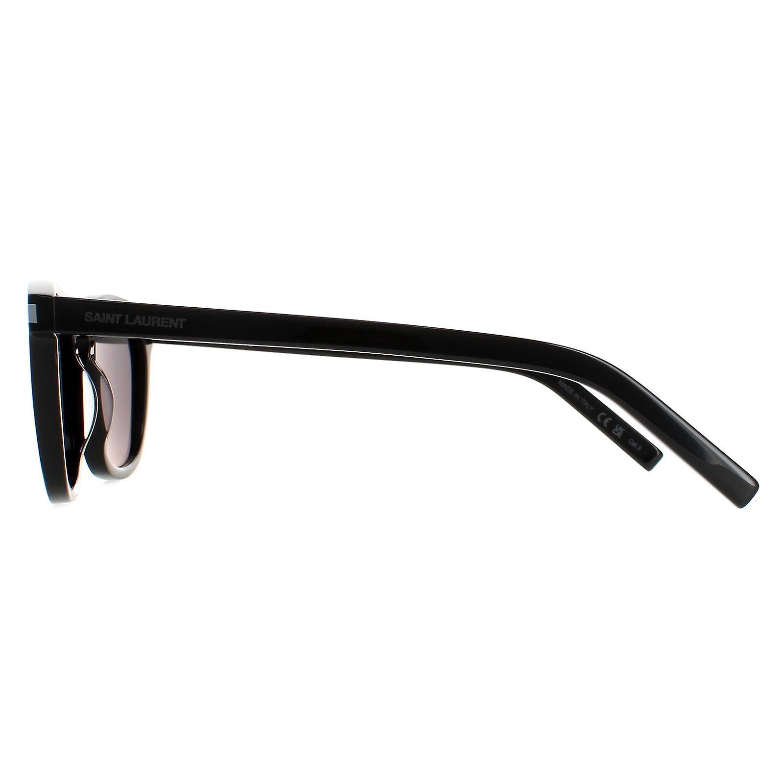 Saint Laurent Sunglasses SL28 002 Black Smoke | Fruugo UK