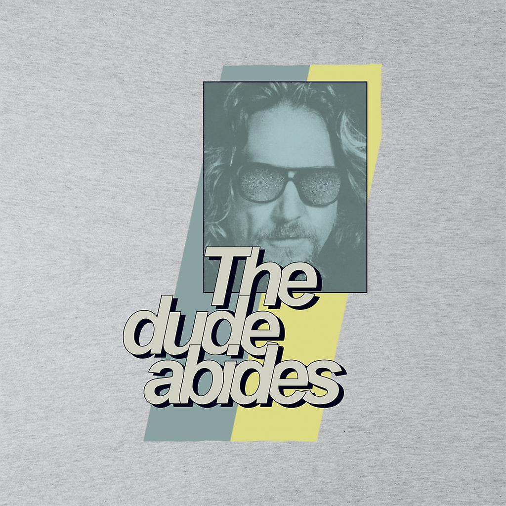 The Big Lebowski The Dude Abides Retro Lines Women's Hooded Sweatshirt ...