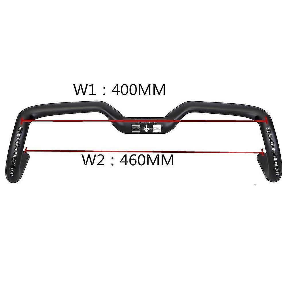 Di2 Gravel Carbon Bicycle Handlebar T1000 Aero Handlebar Ultra Light 40 ...