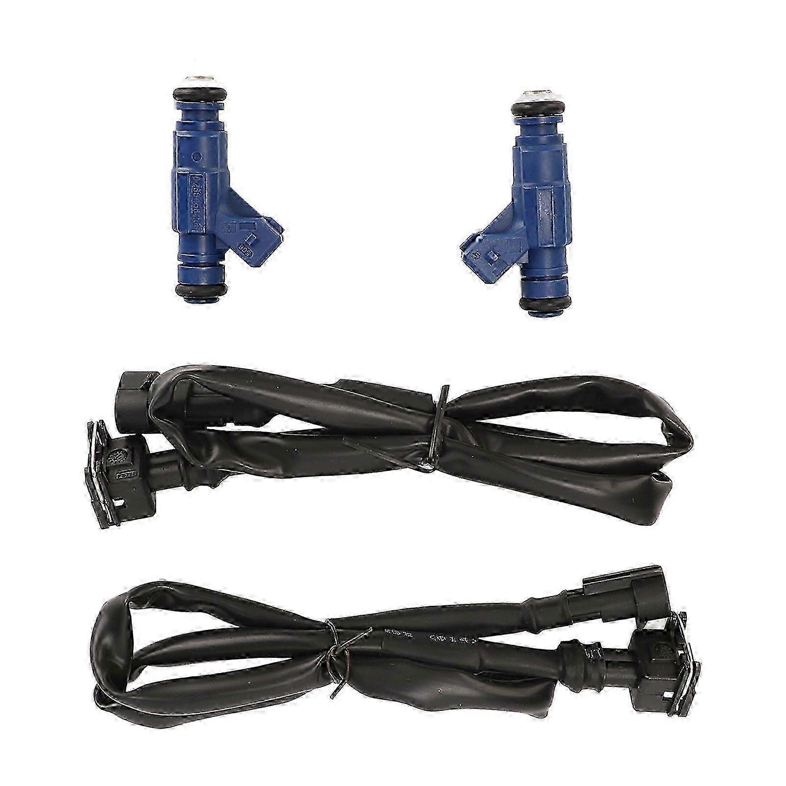 Fuel Injector Set with Pigtail Harness 1202863 Replacement for Polaris ...
