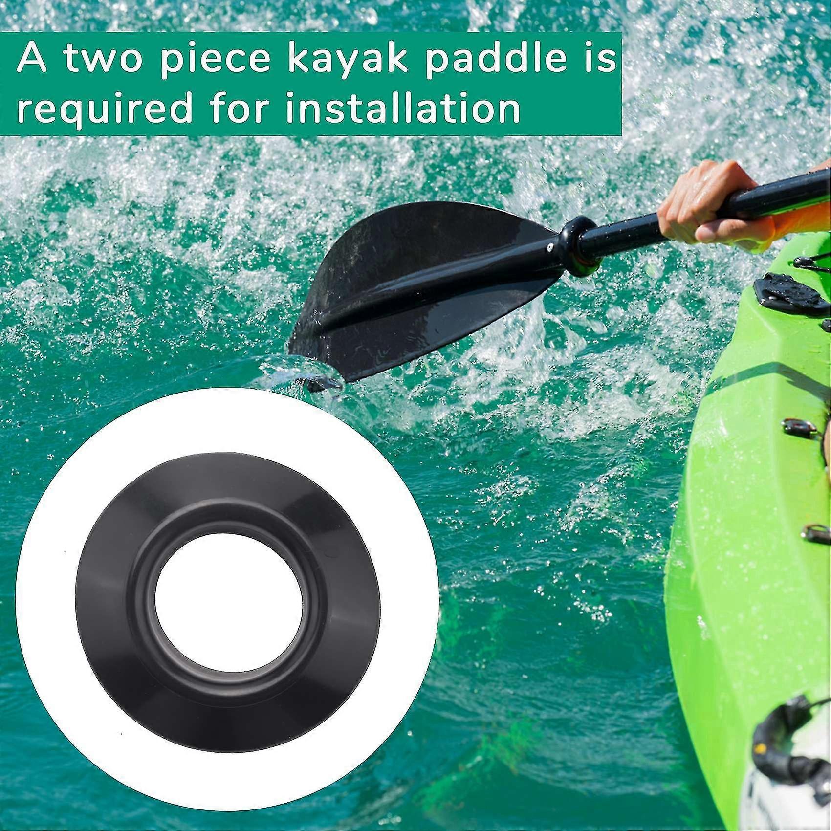 4pcs Universal Kayak Canoe Raft Paddle Oar Drip Rings Splash Guards ...