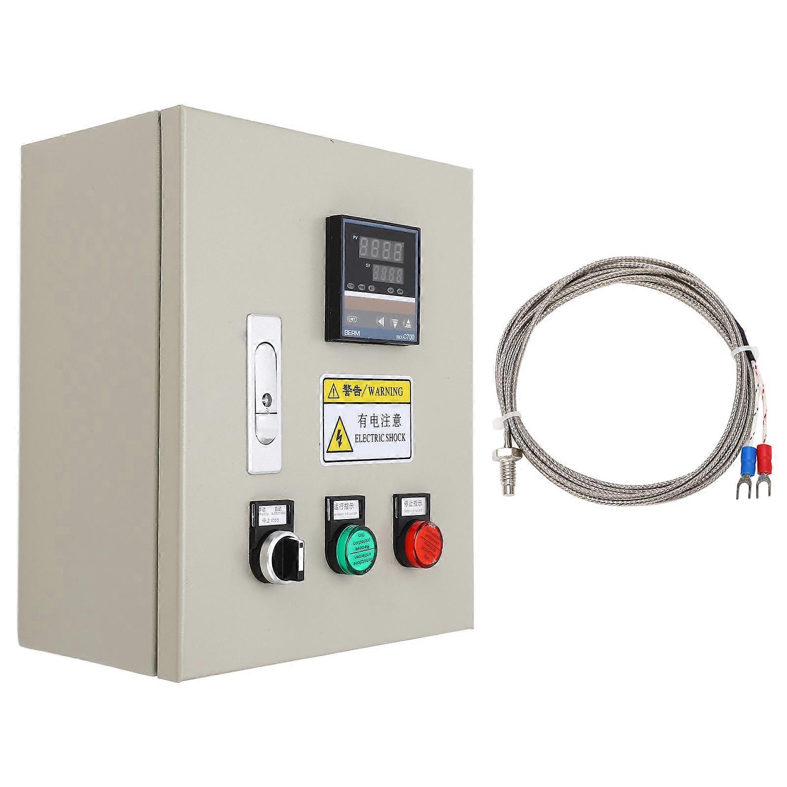 7.5KW 3 Phase PID Temperature Control Box with Thermocouple Single Chip ...