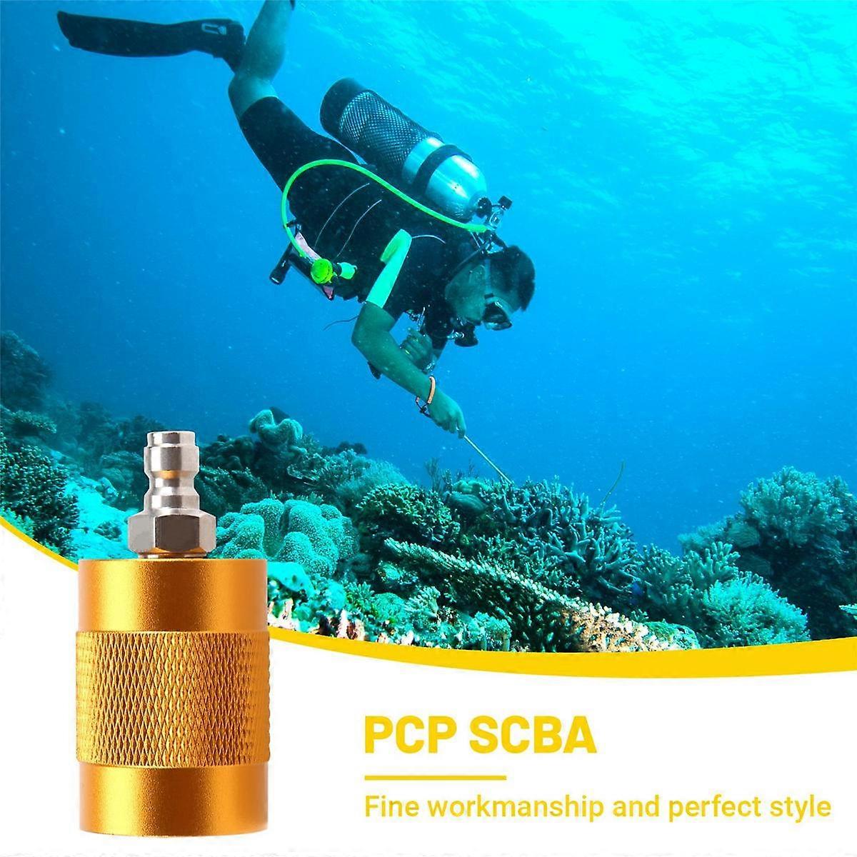 PCP SCBA Filling Valve Station Charging Kit Adapter To G5/8 or 5/8BSPP ...