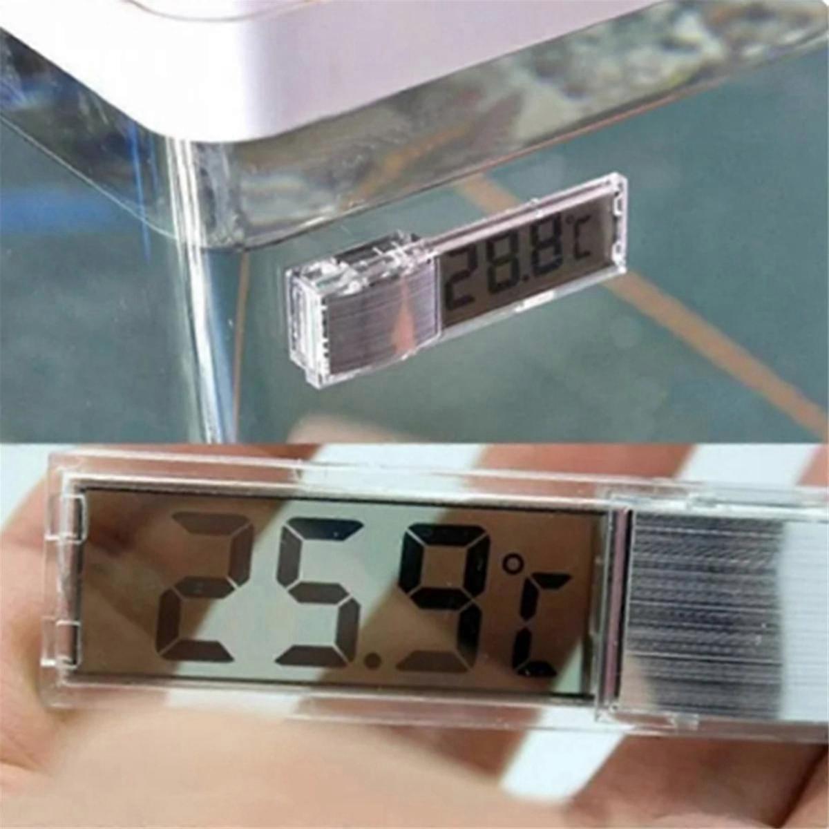 Aquarium Thermometer Electronic Digital Fish Tank Temperature ...