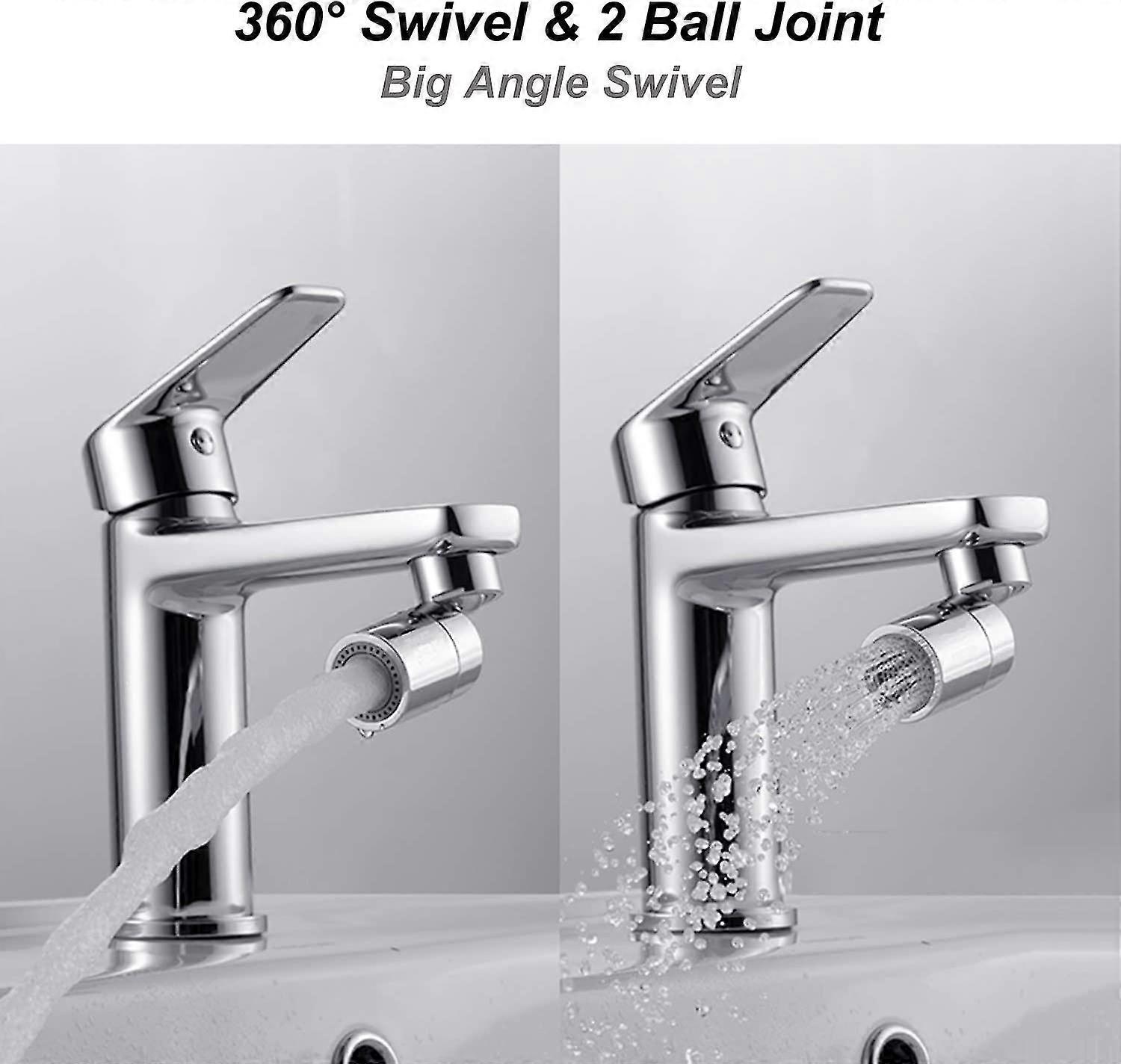 Dual-function Faucet Aerator For Kitchen And Bathroom, 2-jet Mixing ...