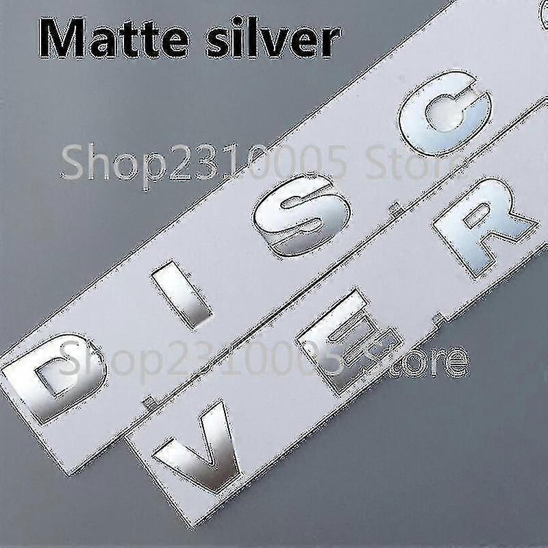 Round Font Letter Emblem Badge Car Styling Accessories For Discovery 4 ...