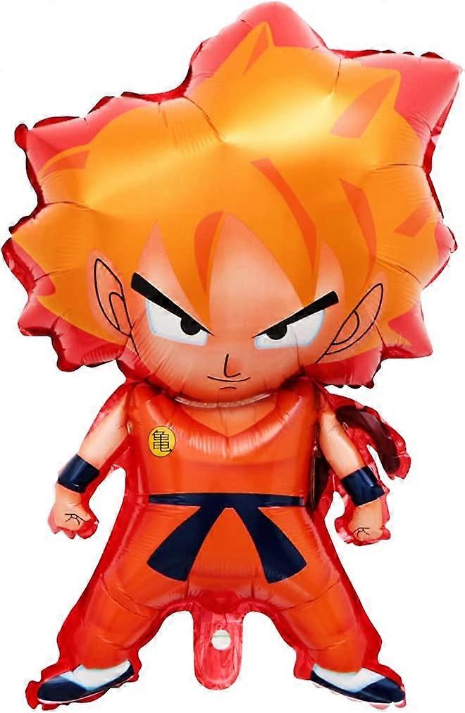 6 pcs Dragon Ball Z Balloons, Birthday Celebration Foil Balloon Set ...