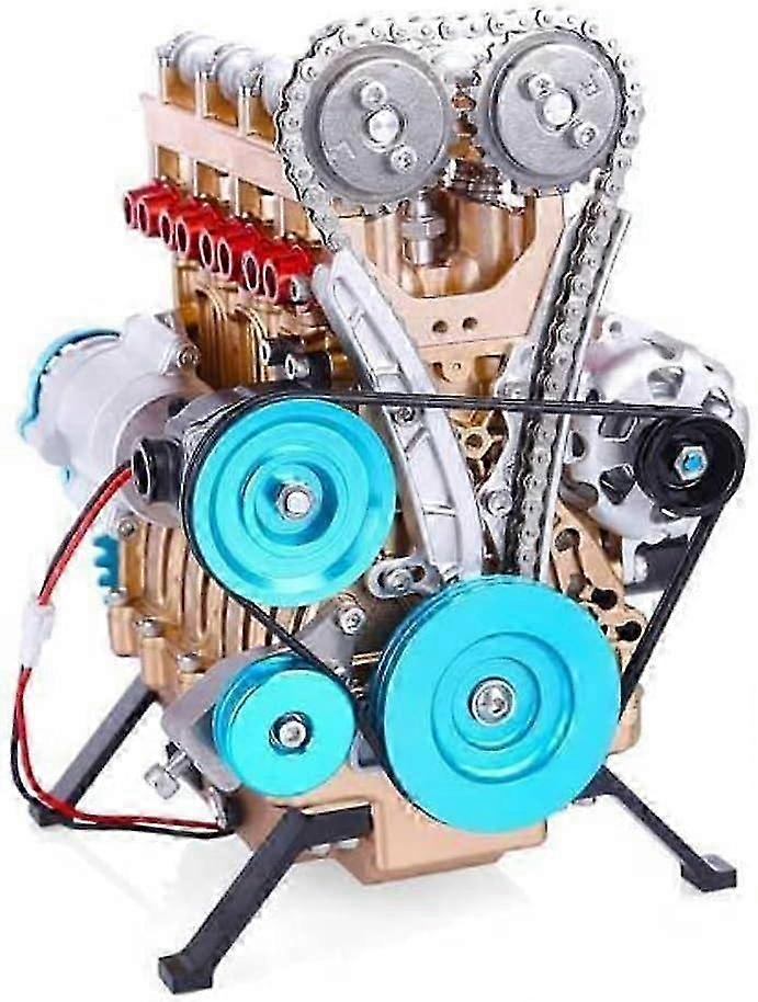 4 Cylinder Car Engine Kit Adult Model, Engine Model Desk Engine, Resin ...