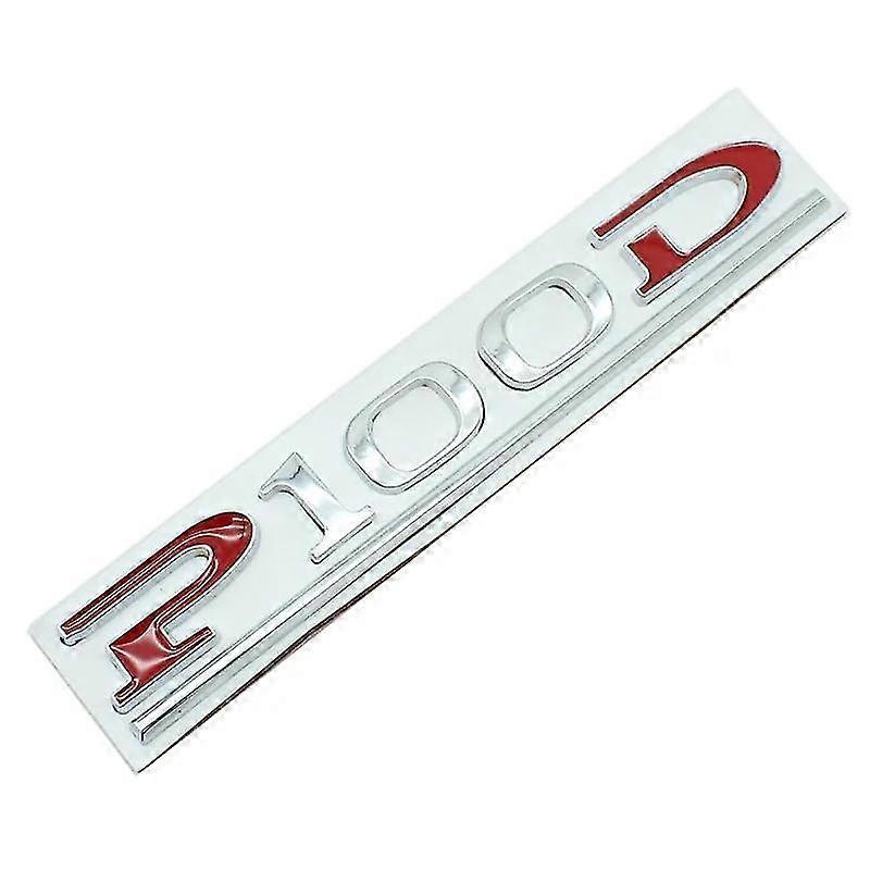 Car 3D Metal Decals Sticker For Tesla Model 3 X S Y P100D Logo Car Rear ...