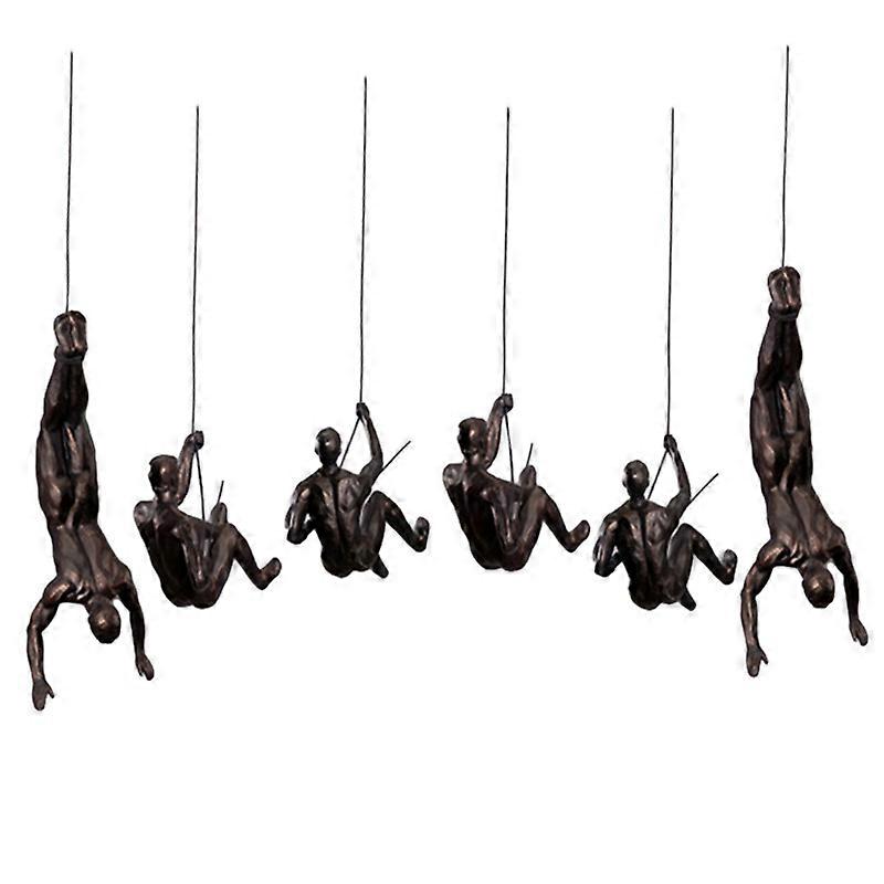 Global Views Climbing Man - Wall Mounted Wall Sculptures 3D Wall Art ...