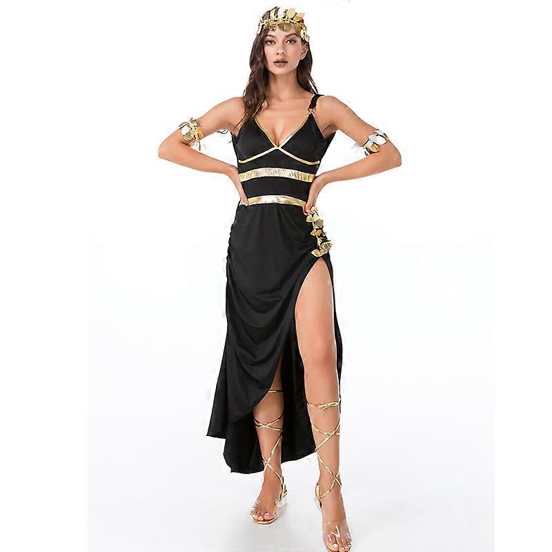 Carnival Halloween Greek Goddess Athena Costume Arab Princess Robe Role ...
