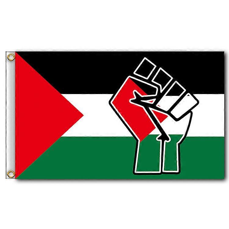 Palestijnse vlag, 3 x 5 Ft Palestijnse vlag, gratis Palestijnse vlag ...