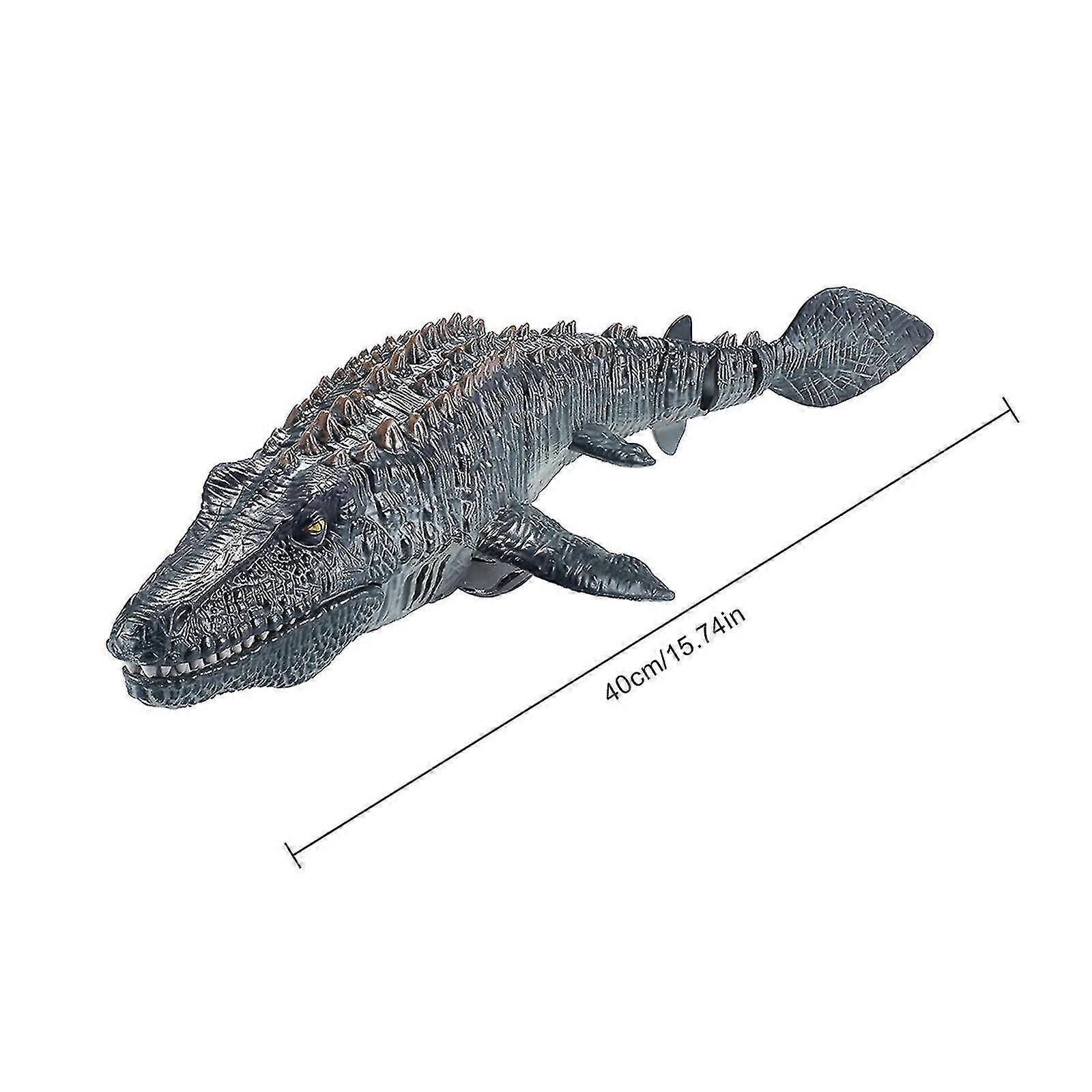 Remote Control Mosasaurus Water Pool Toys For Kids, Rc Boat Dinosaur 1: ...