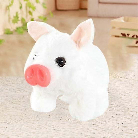 Electric Plush Pig Toy with Sound Movable Nose Mouth Interactive ...