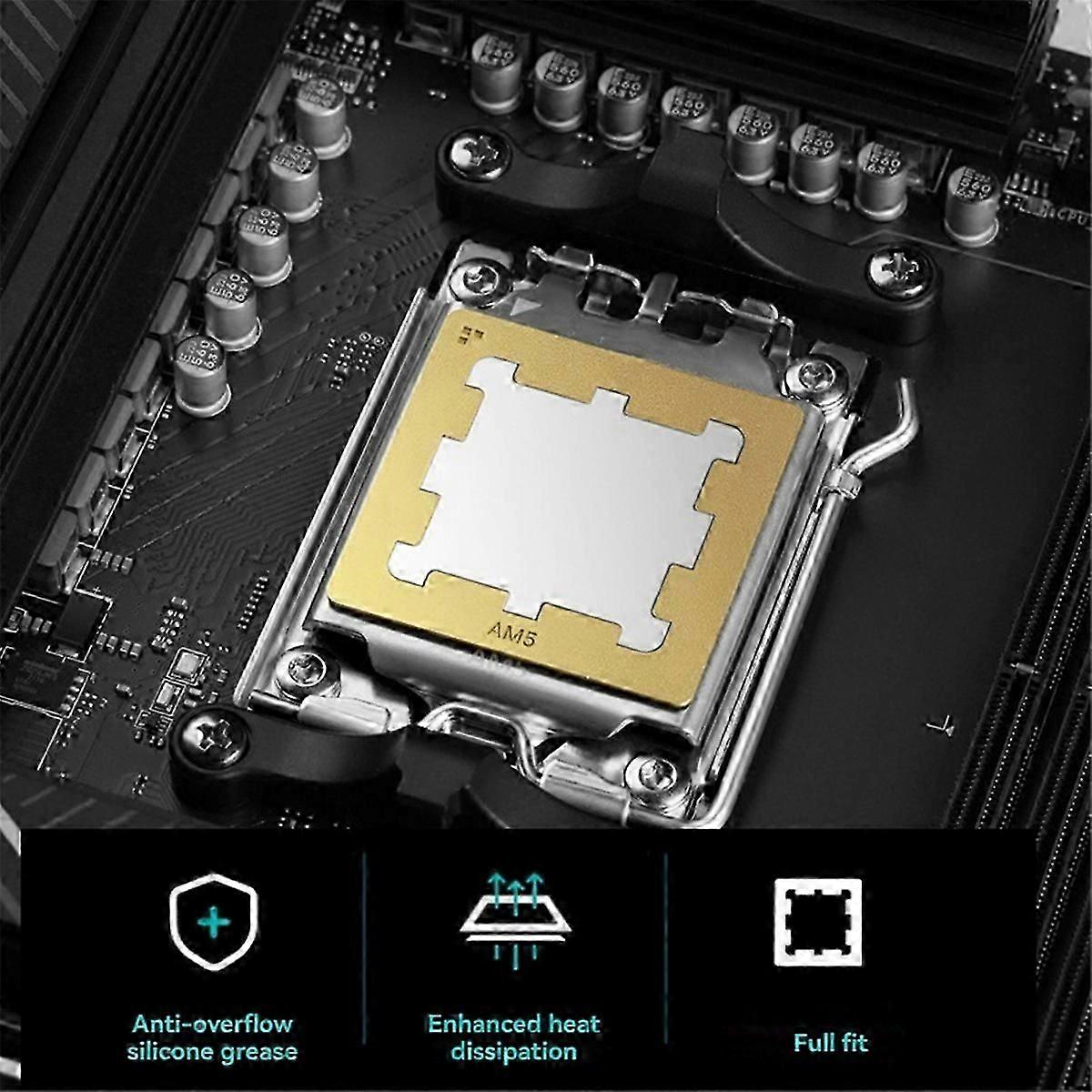 AM5 CPU Contact Frame Copper Full Surround Frame Better Cooling CPU ...