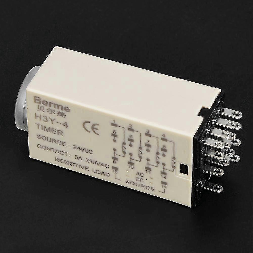 H3Y-4 24VDC Time Relay Delay Timer Control Switch 14-Pin 30S | Fruugo UK
