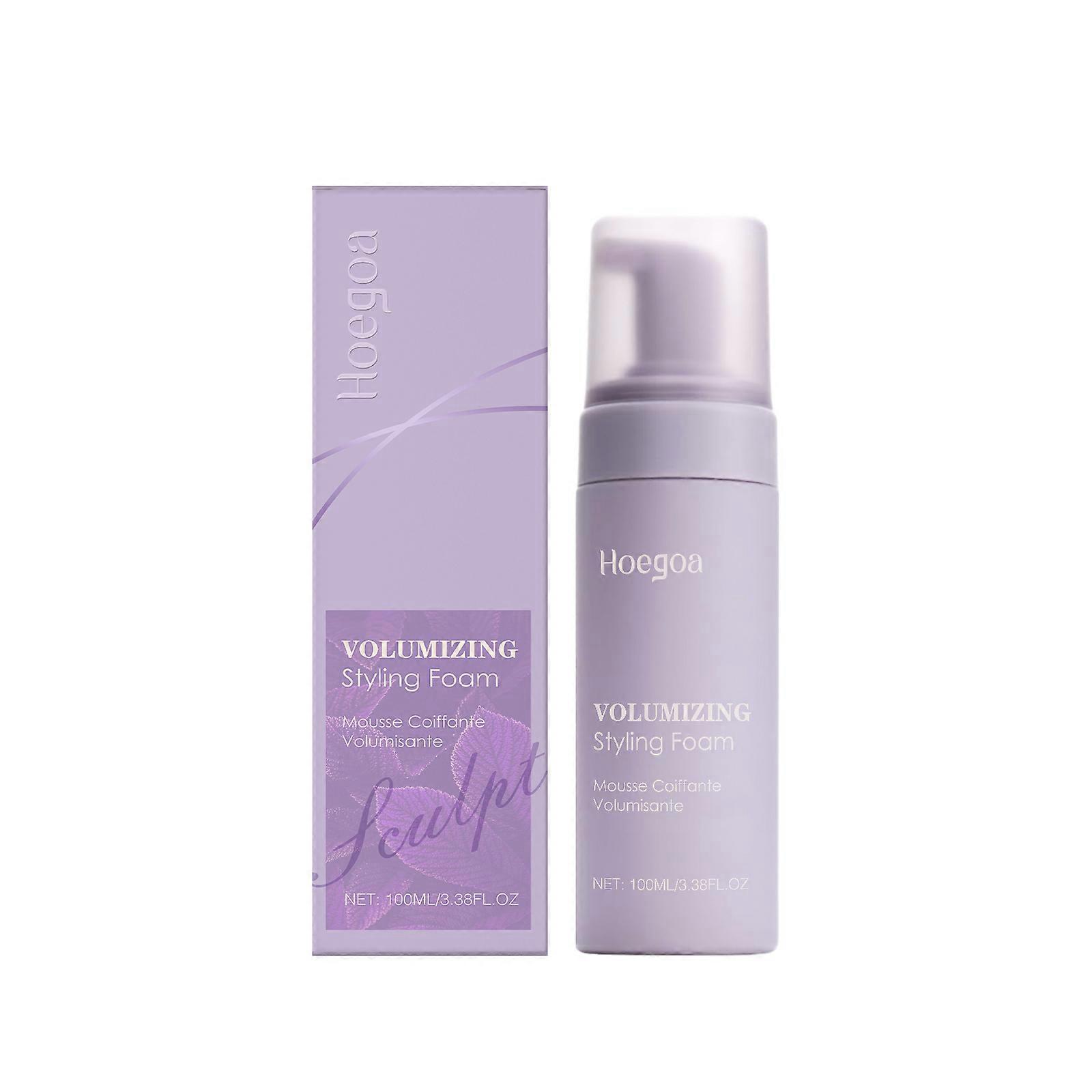 Hair styling mousse nourishes and caresses hair refreshing, clean ...