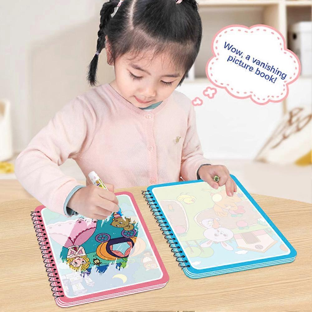Reusable Cartoon Themed Magics Painting Books for Children Quick Dry ...