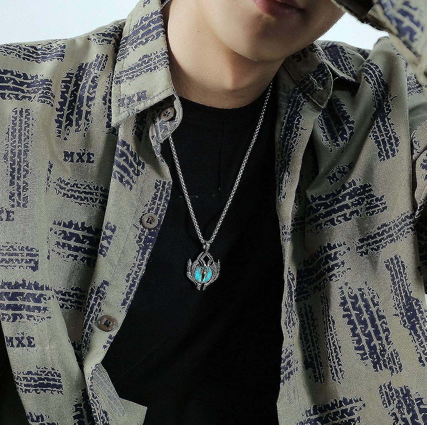 Evil Eye Pendant Necklace Protection Stone From Evil Jewelry Turkish ...