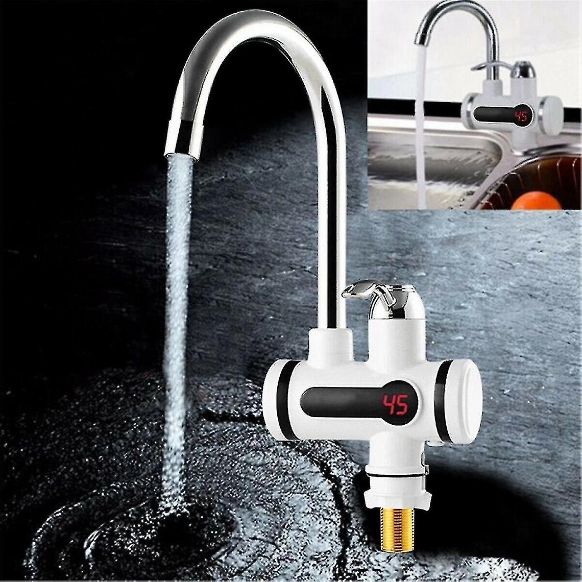 Electric Kitchen Water Heater Faucet Instant Water Heater Faucet Cold ...