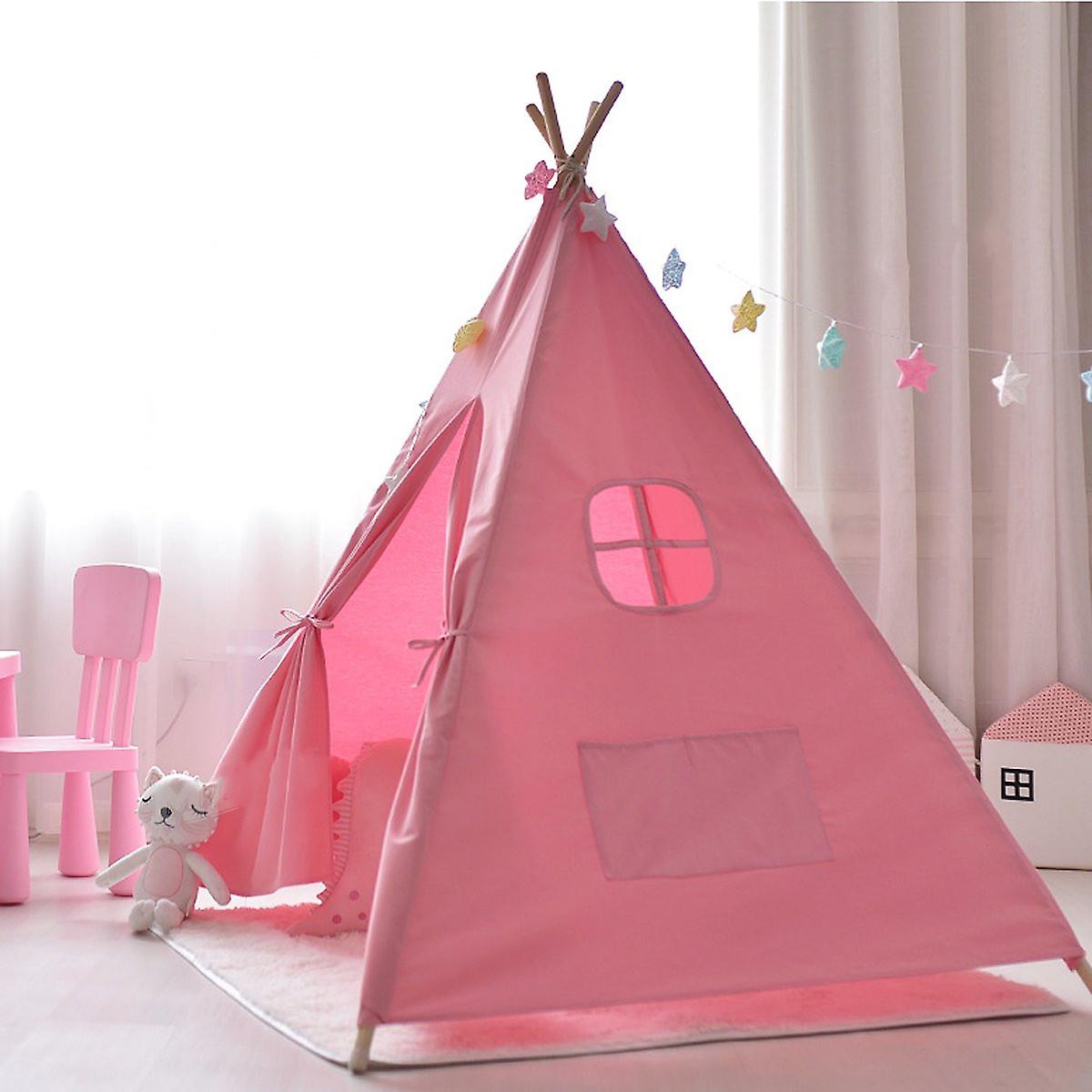 Large Kids Teepee Tent Children Play House Gaming Story Reading Indoor ...