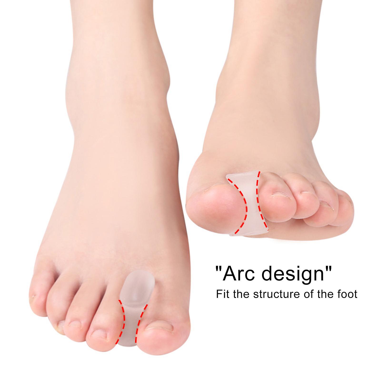 6 Pairs Toe Separator Straighten Crooked Toes Overlapping Toes Hammer ...