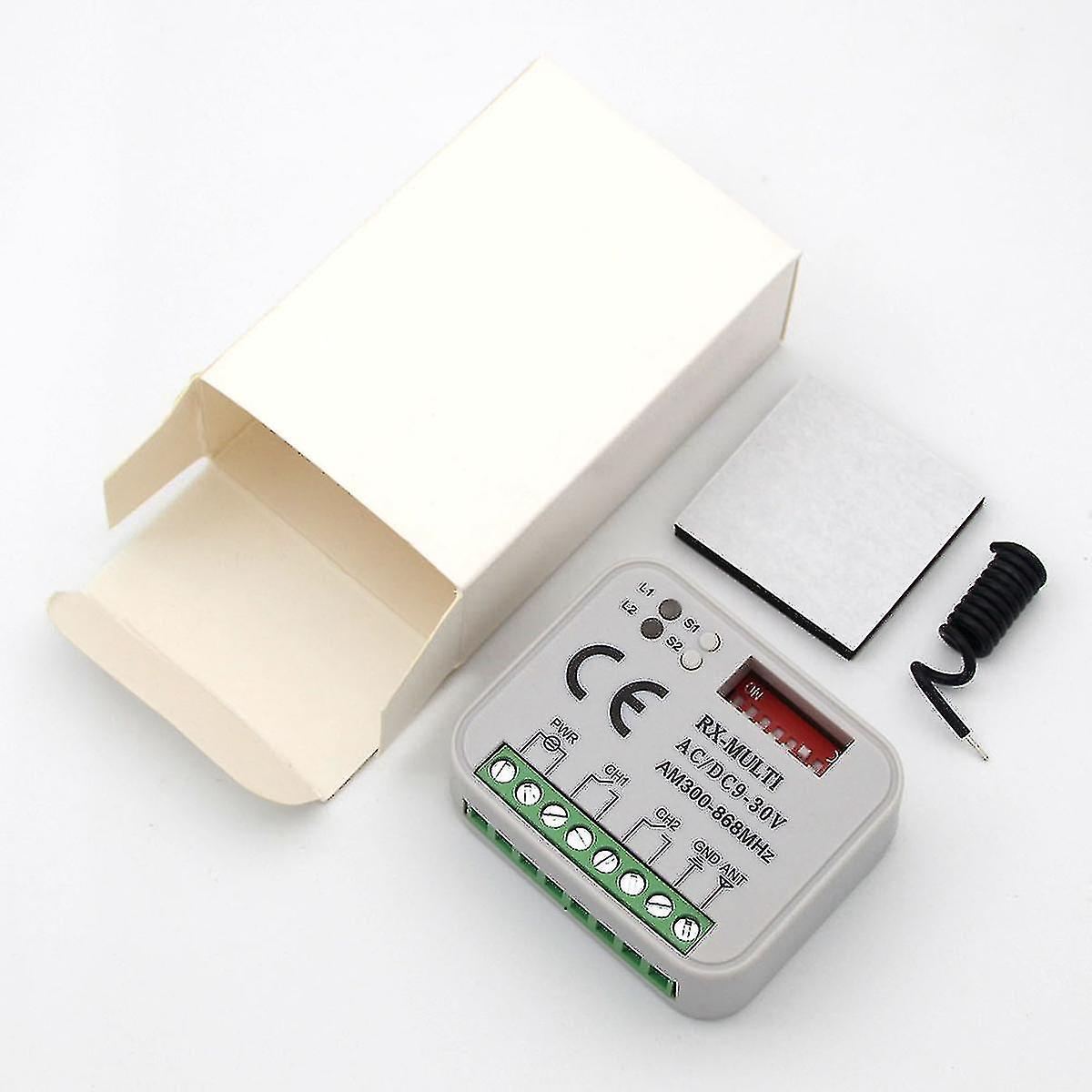 Universal 300-868 Mhz -multi-frequency Receiver Switch Ac/dc 9-30v ...