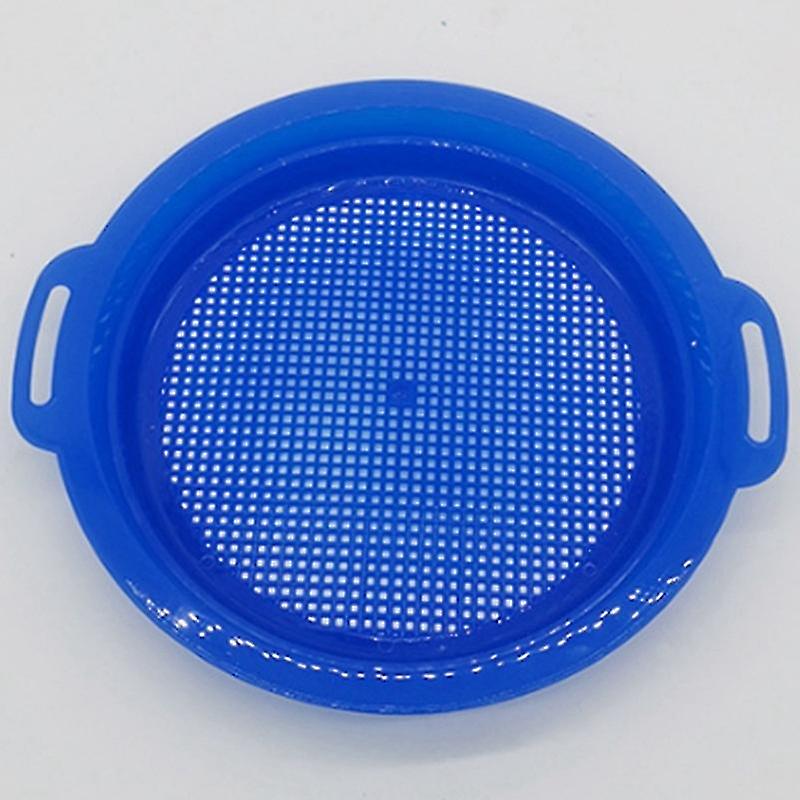 4pcs Stop Sand Sifter Sieves Toy For Sand Beach 4 Pack Set Red Blue ...