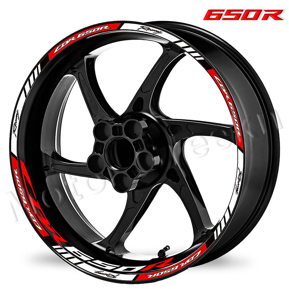 Motorcycle Wheel Sticker Reflective Cbr650r Rim Decal Stripe Tape ...