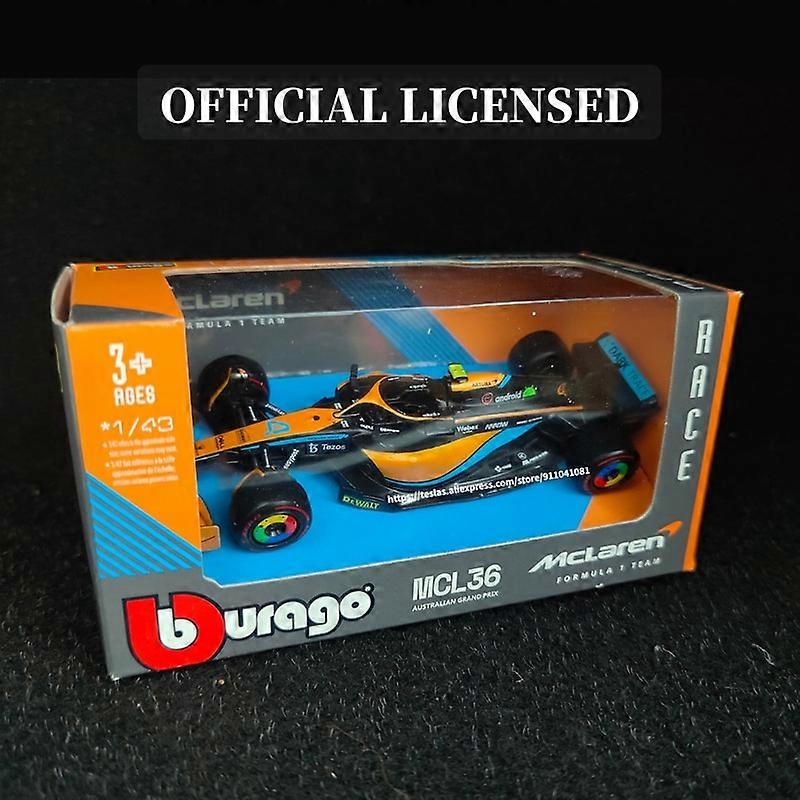 2022 F1 Car Model Scale MCL36 #3 Ricciardo #4 Norris Alfa Romeo ...