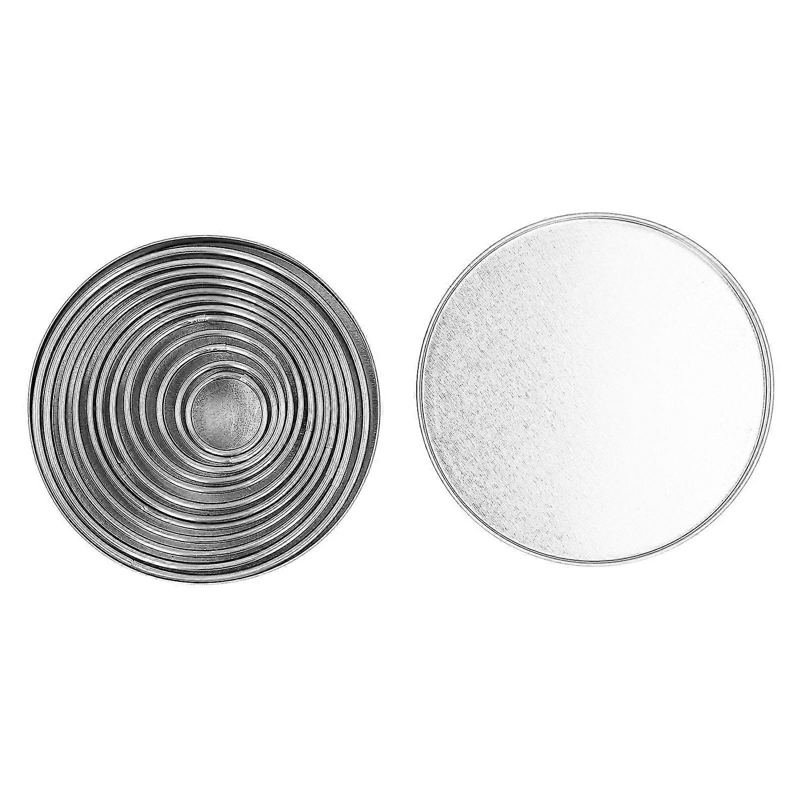 Stainless Steel Circle Hollow Punching Cutting Mold for Dough Clay ...