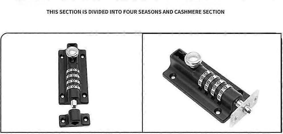 4 Digit Combination Lock - Combination Lock Bolt Combination Lock ...