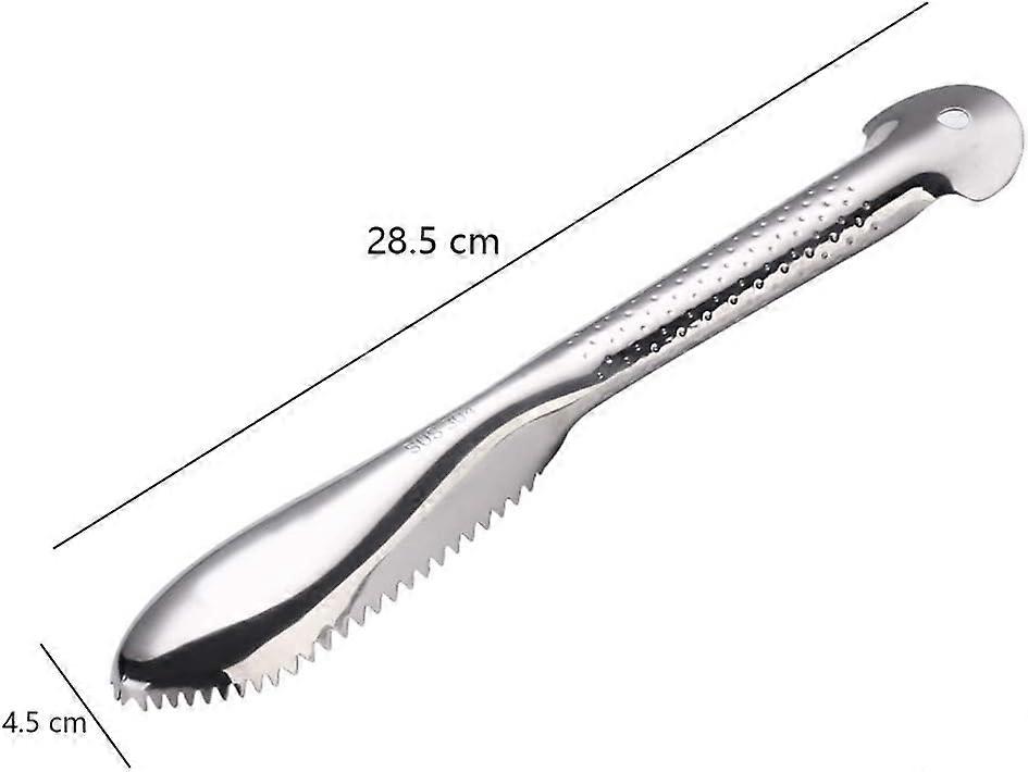 Ecailleur Poissons, Grattoir cailles de Poisson en 304 Acier Inoxydable ...