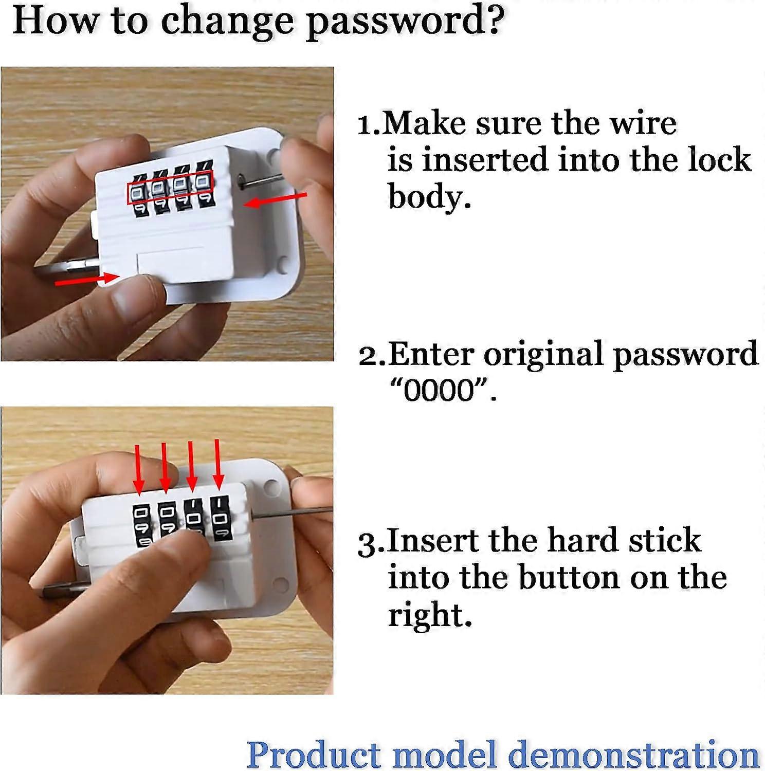 Refrigerator lock, 1 piece, mini fridge lock with digital passwords ...