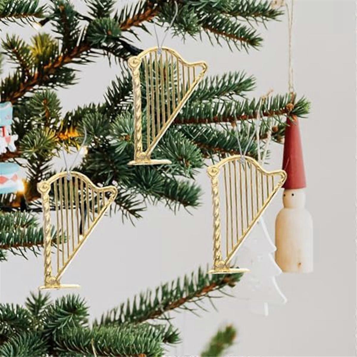 Miniature Harp, Miniature Musical Instrument Model, Mini Harp Model ...