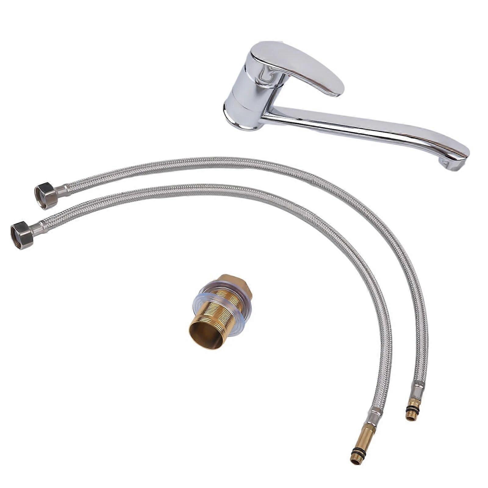 Tap Kitchen Faucet Accessories Basin Hot Cold Water Single Handle ...