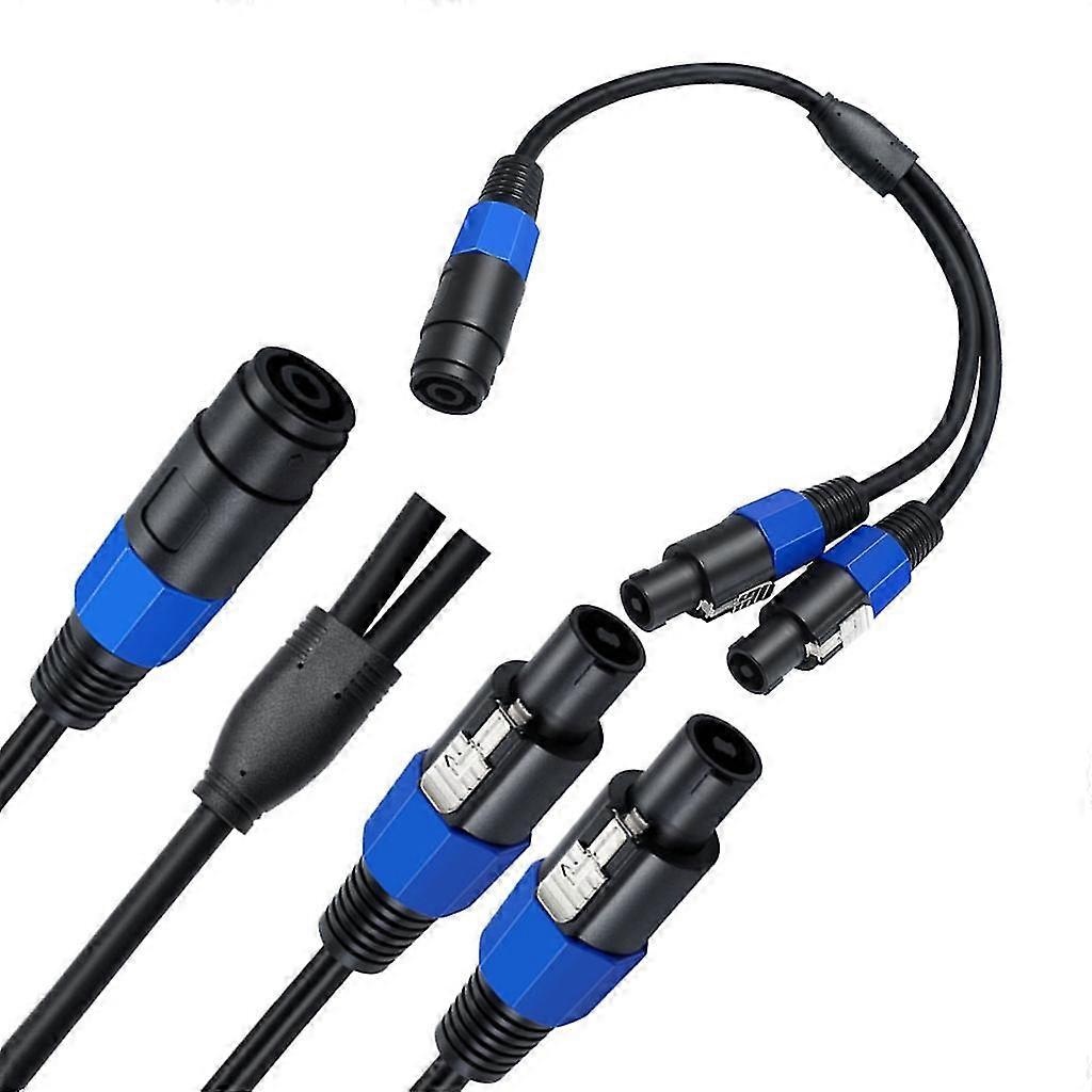 Speakon Splitter Cable 1 Female To 2 Male Speaker Break Out Cable, 22 ...